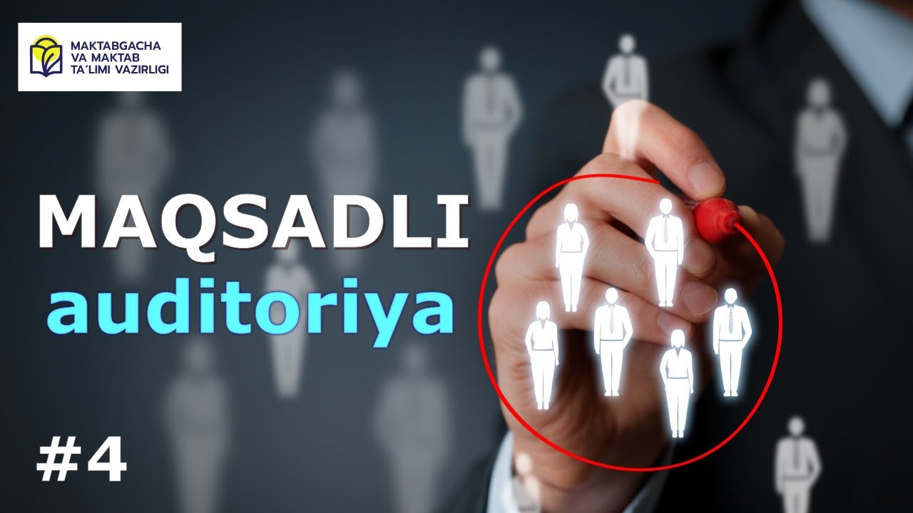 Copywriting. 4- dars. Maqsadli auditoriya - YouTube