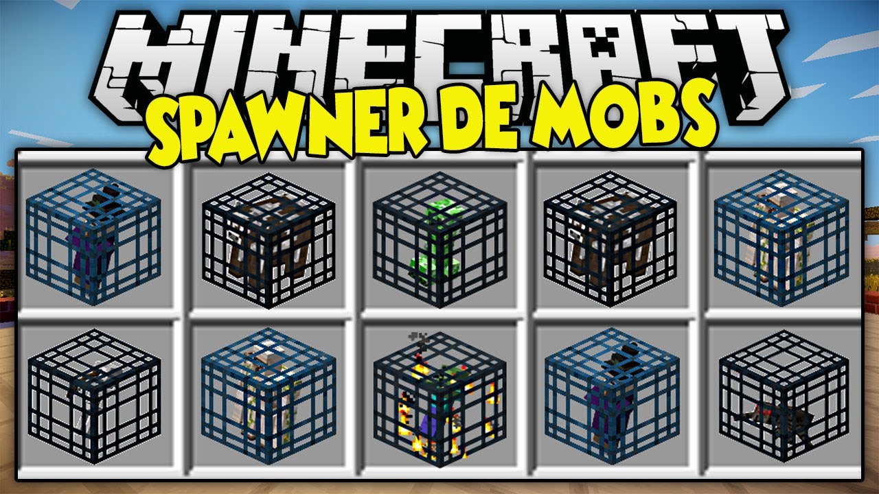 Minecraft Mod | Crea Generador De Cualquier Mobs En Minecraft | mod de ...