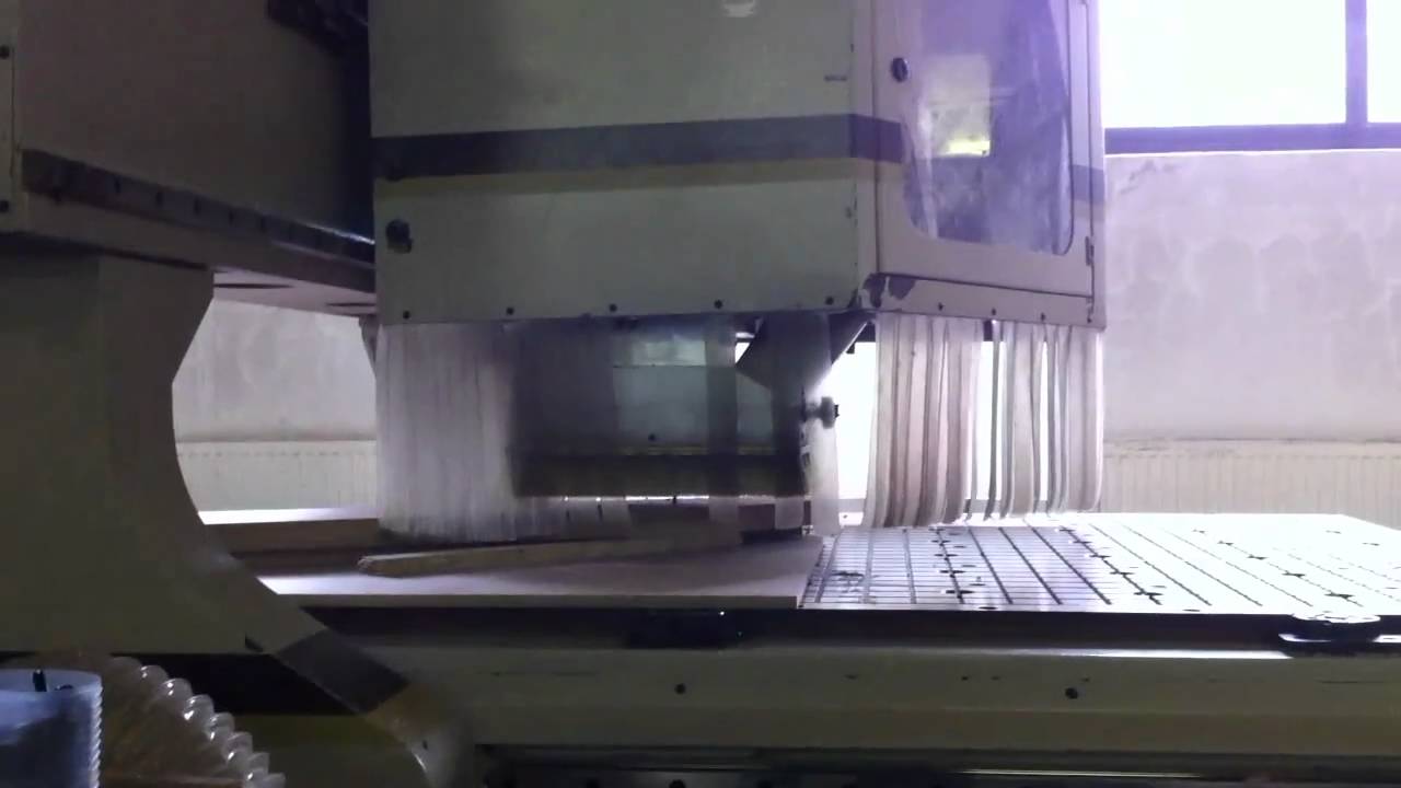 CNC machining center ANDI Stratos - YouTube