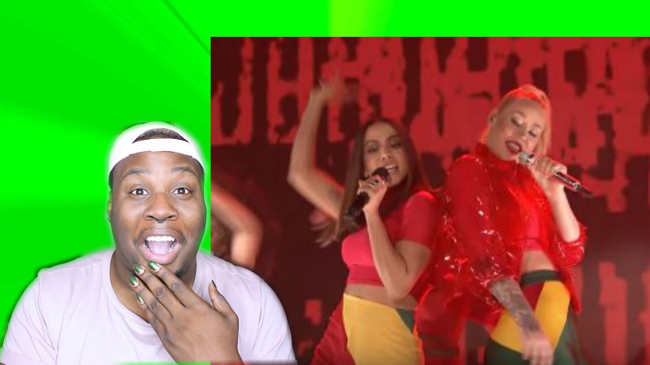 IGGY AZALEA FT ANITTA "SWITCH" LIVE ON THE TONIGHT SHOW (REVACTION ...