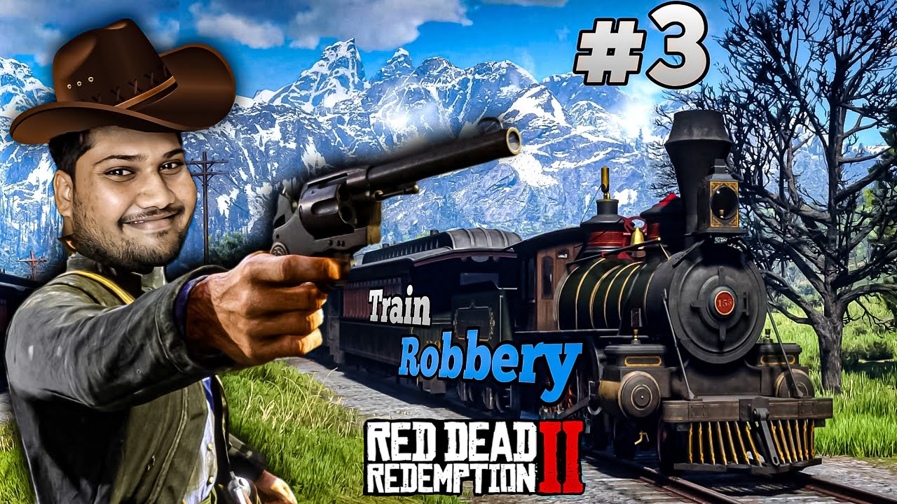 Epic Train Robbery In Red Dead Redemption 2 (Part - 3) - YouTube