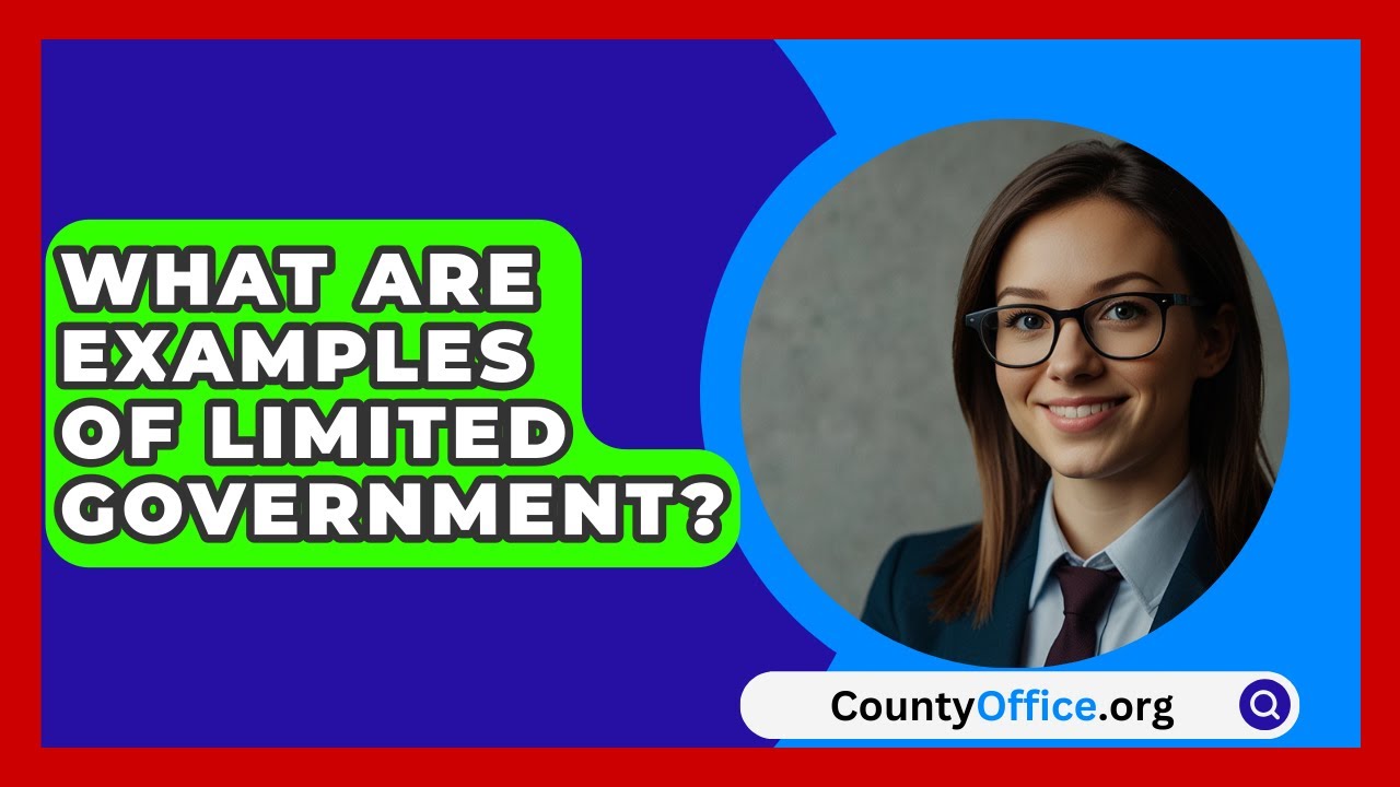 What Are Examples Of Limited Government? - CountyOffice.org - YouTube