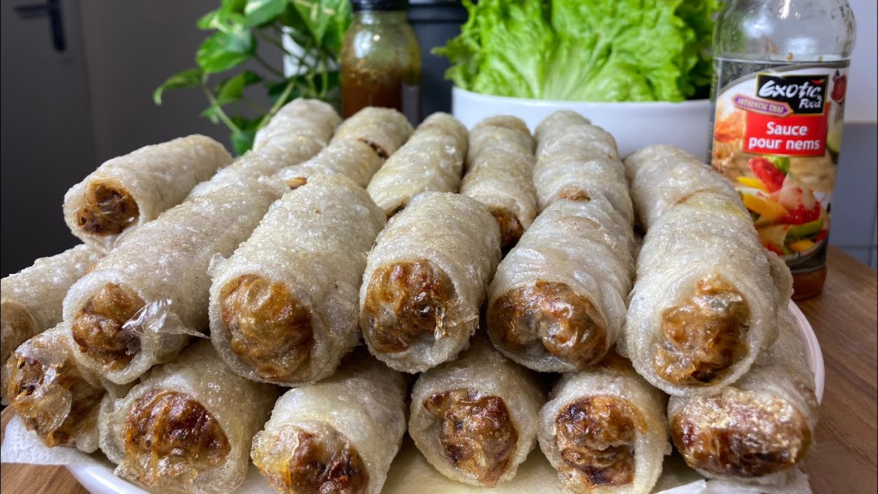 Recette Nems facile - YouTube