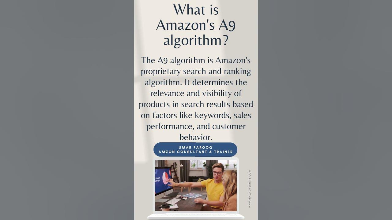What is Amazon's A9 algorithm? #youtubeshorts #youtubeshort #ytshorts # ...