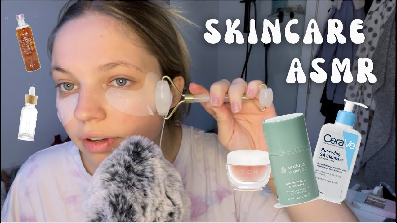 ASMR My Morning Skincare Routine 🌤🧴 - YouTube