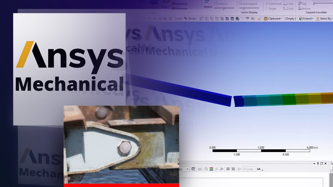 Creating a cylindrical joint using a contact in the ANSYS Mechanical - YouTube