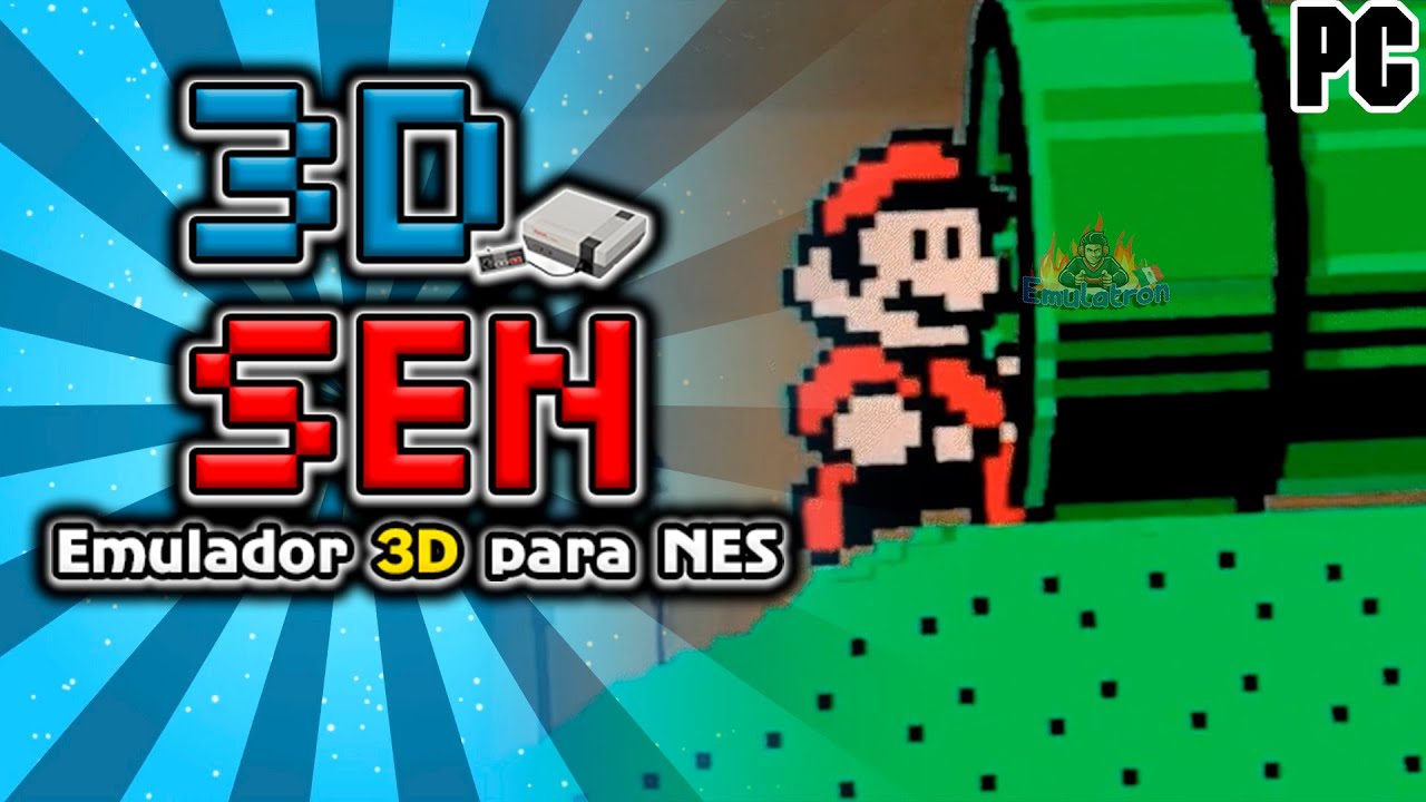 Emulador de NES en 3D - 3Dsen - YouTube