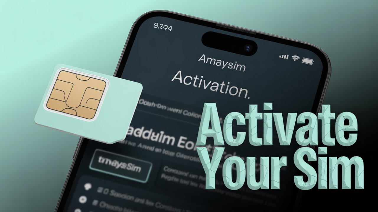 How to Activate Your Amaysim SIM – Beginner’s Guide - YouTube