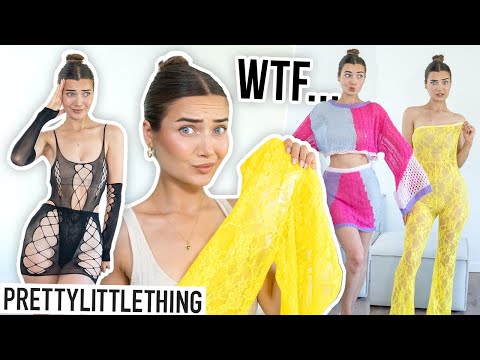 TRYING ON CLOTHING OUT OF MY COMFORT ZONE! *PLT WHAT ARE THESE!?*