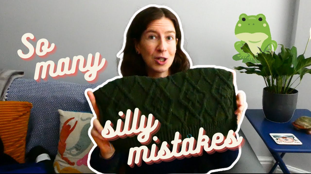 KITN Ep. 7: Knitting with My Hand-spun + Lots of COs, Silly Mistakes ...