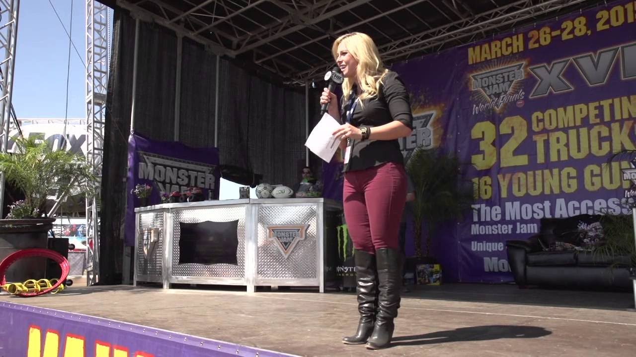 Monster Jam World Finals XV - Main Stage Fan Trivia - YouTube