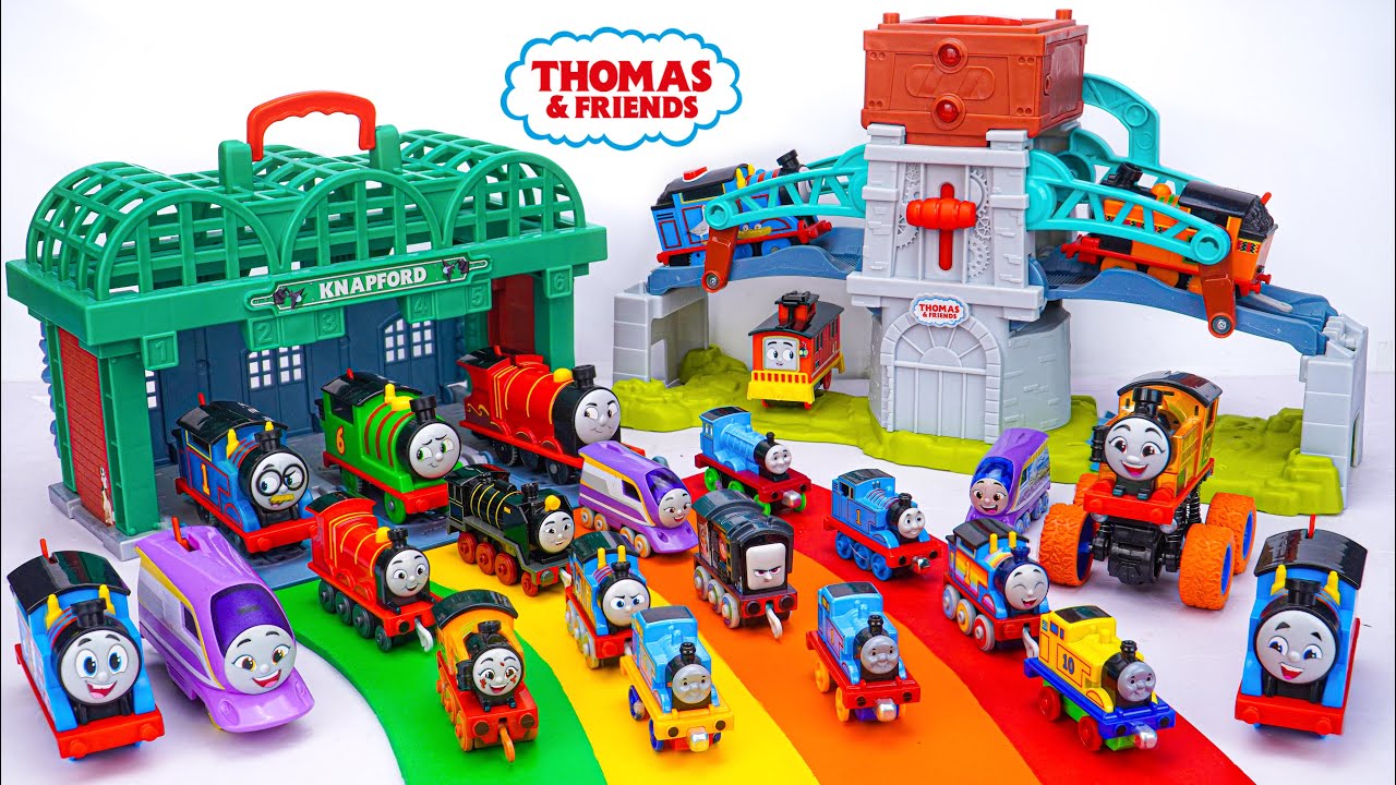 🚂💙 Thomas & Friends Track Toys Collection ASMR | Thomas&Friends Mega ...