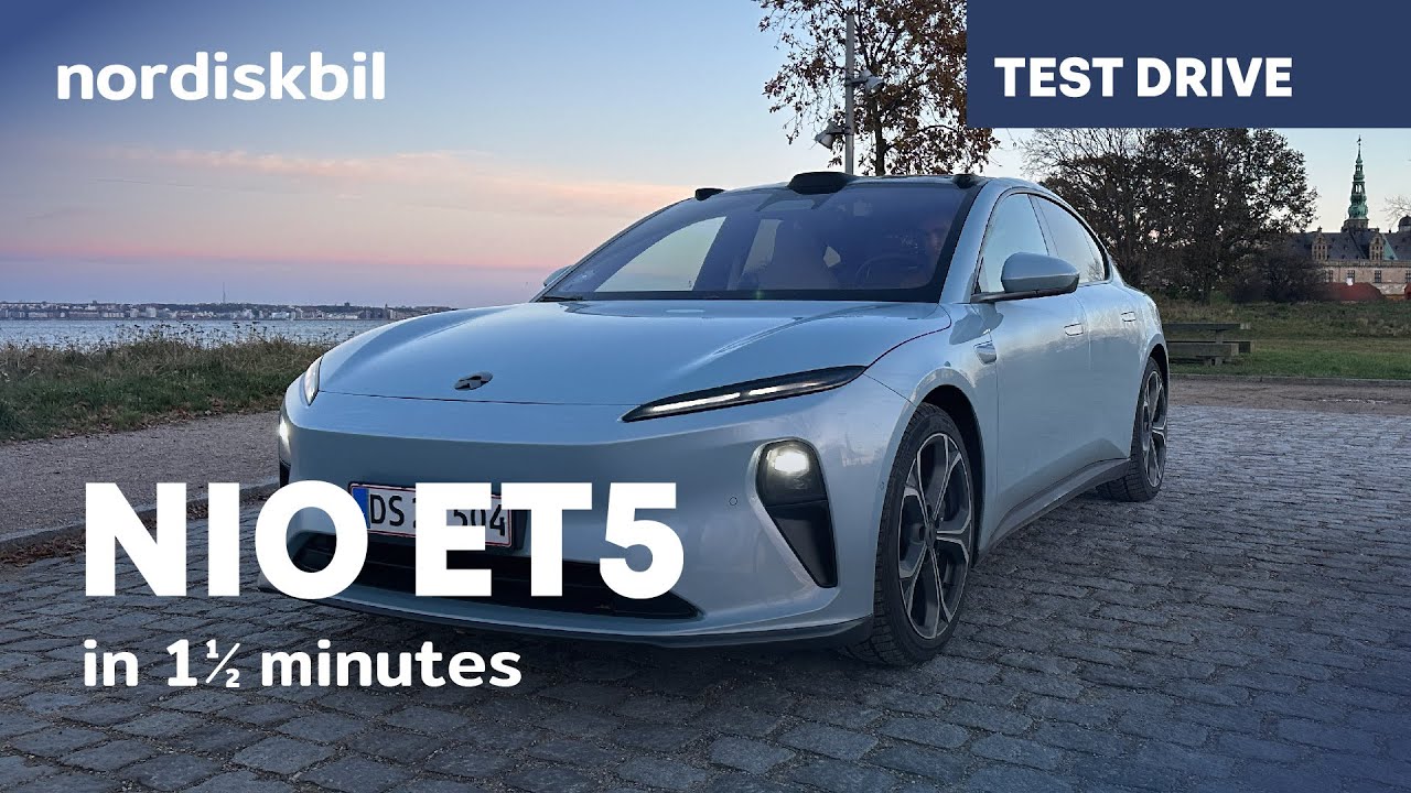 Nio ET5 drives like a GOD and recharges in a flash - YouTube