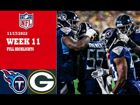 Green Bay Packers vs Tennessee Titans FULL Highlights HD | NFL Week 11 ...