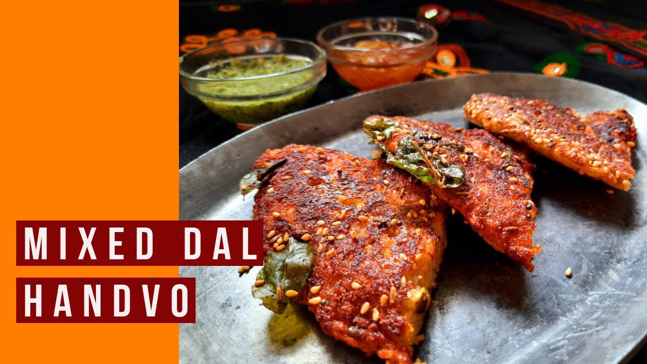 Mixed Dal Handvo | Crispy Handvo with Veggies | Gujarati Handvo Recipe ...