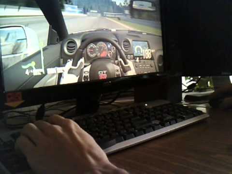 Shift 2 Unleashed - Mouse Wheel realtime gameplay Руление мышкой - YouTube