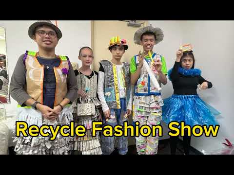 Recycle Fashion Show - YouTube