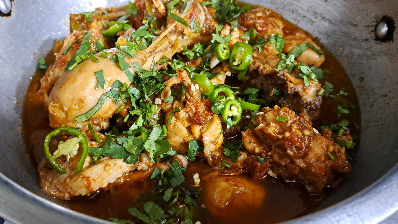 Charsi Chicken Karahi Recipe | Street Style Charsi Chicken Karahi ...