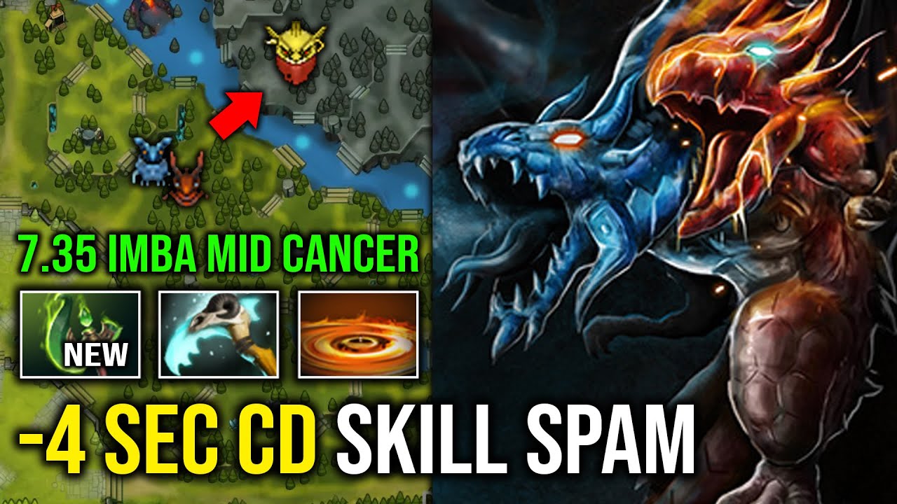 How to Solo Mid Jakiro First ITEM Parasma 13Min Godlike Unlimited Burn ...