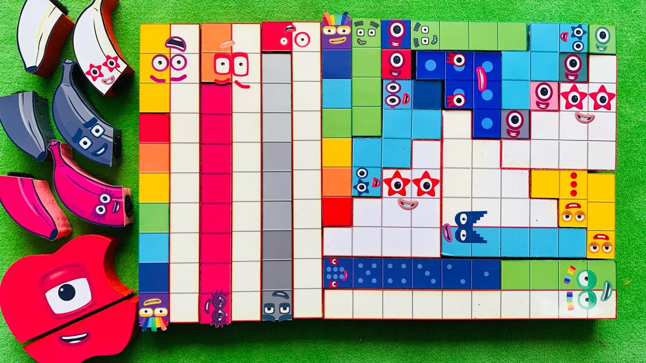 Looking for Numberblocks NEW 100 160 Puzzle Tetris Shape | ASMR ...