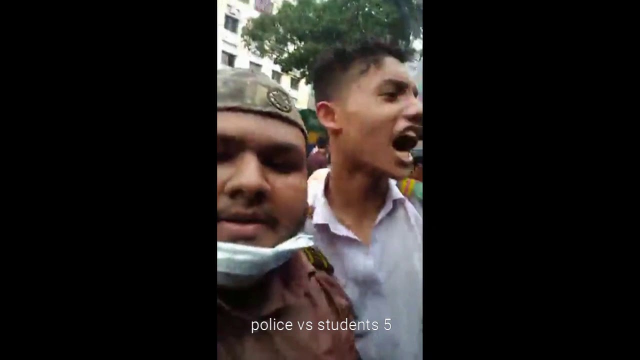 police vs students 5 - YouTube