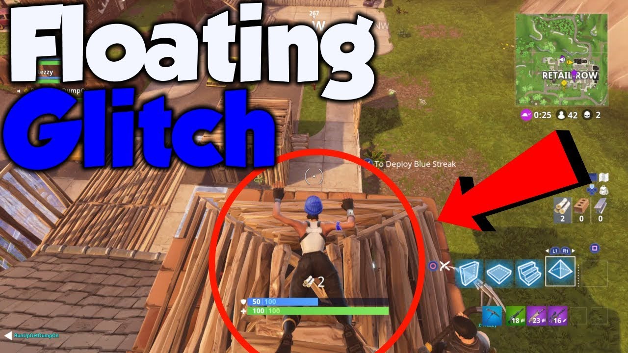 Fortnite FLOATING GLITCH! - Fortnite Battle Royale Glitch! - YouTube