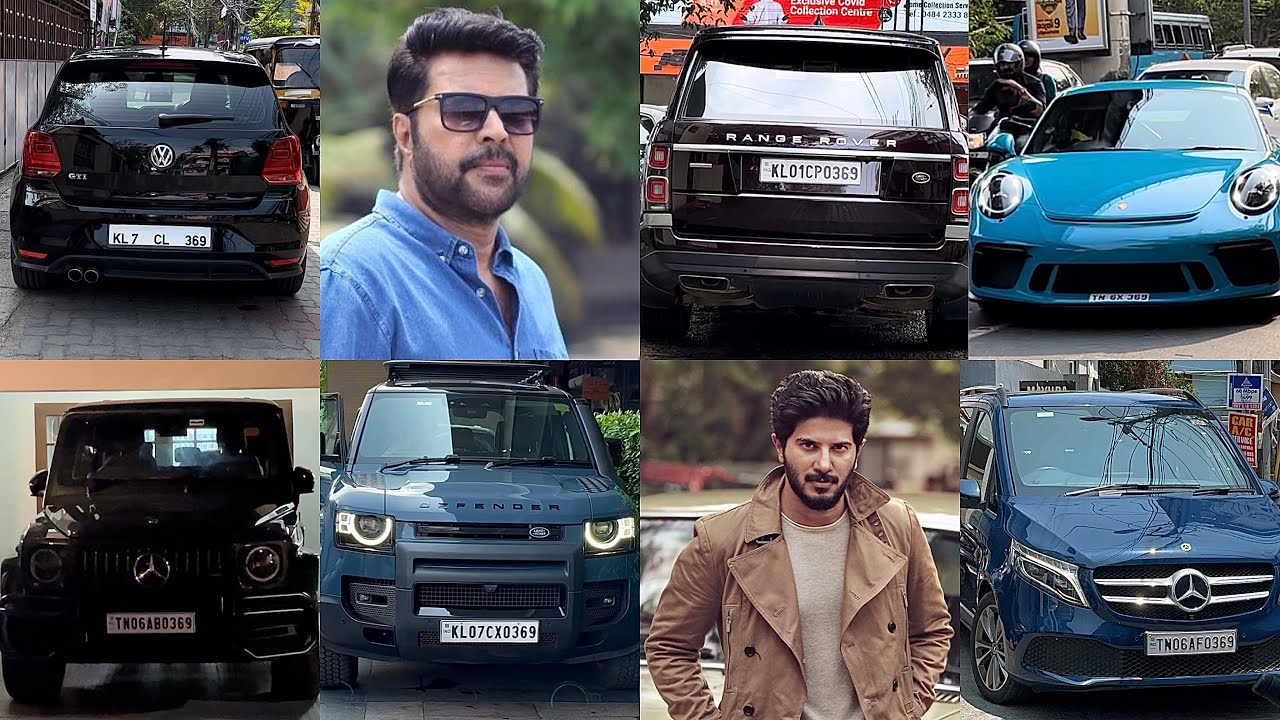 ദുൽഖറിന്റേയും മമ്മൂക്കയുടെയും ഞെട്ടിക്കുന്ന കാർ ശേഖരം | DQ & Mammootty ...