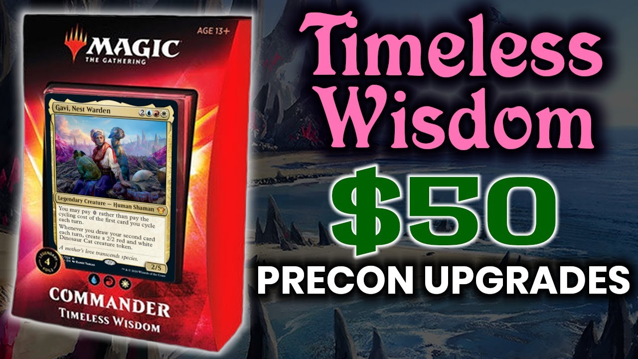 Timeless Wisdom Precon: $50 Budget Upgrade | Precon Power-Up - YouTube