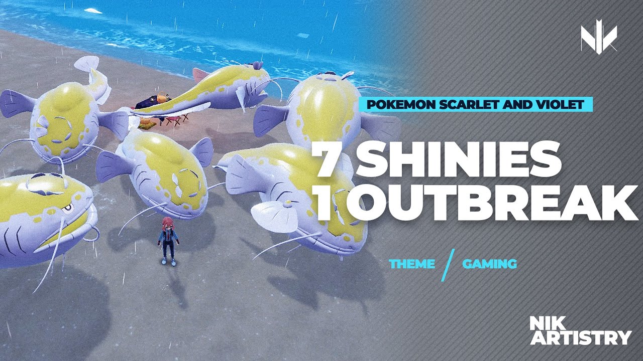 7 Shiny Dondozos in One Outbreak! - Pokemon Scarlet and Violet - YouTube