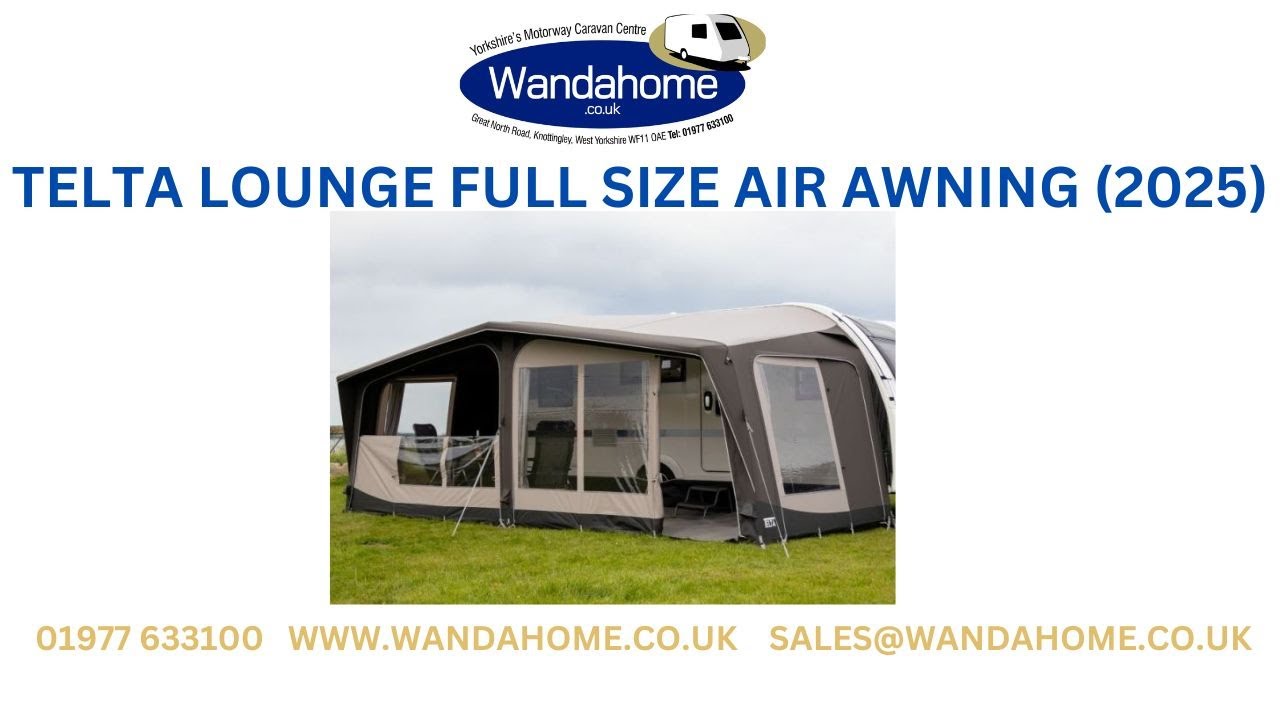 Telta Lounge Full Size Air Awning - YouTube