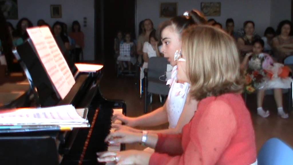 Prof.Ilda Mema & Kiara Ciraku - Sonata 25 Op.149 Anton Diabelli - YouTube