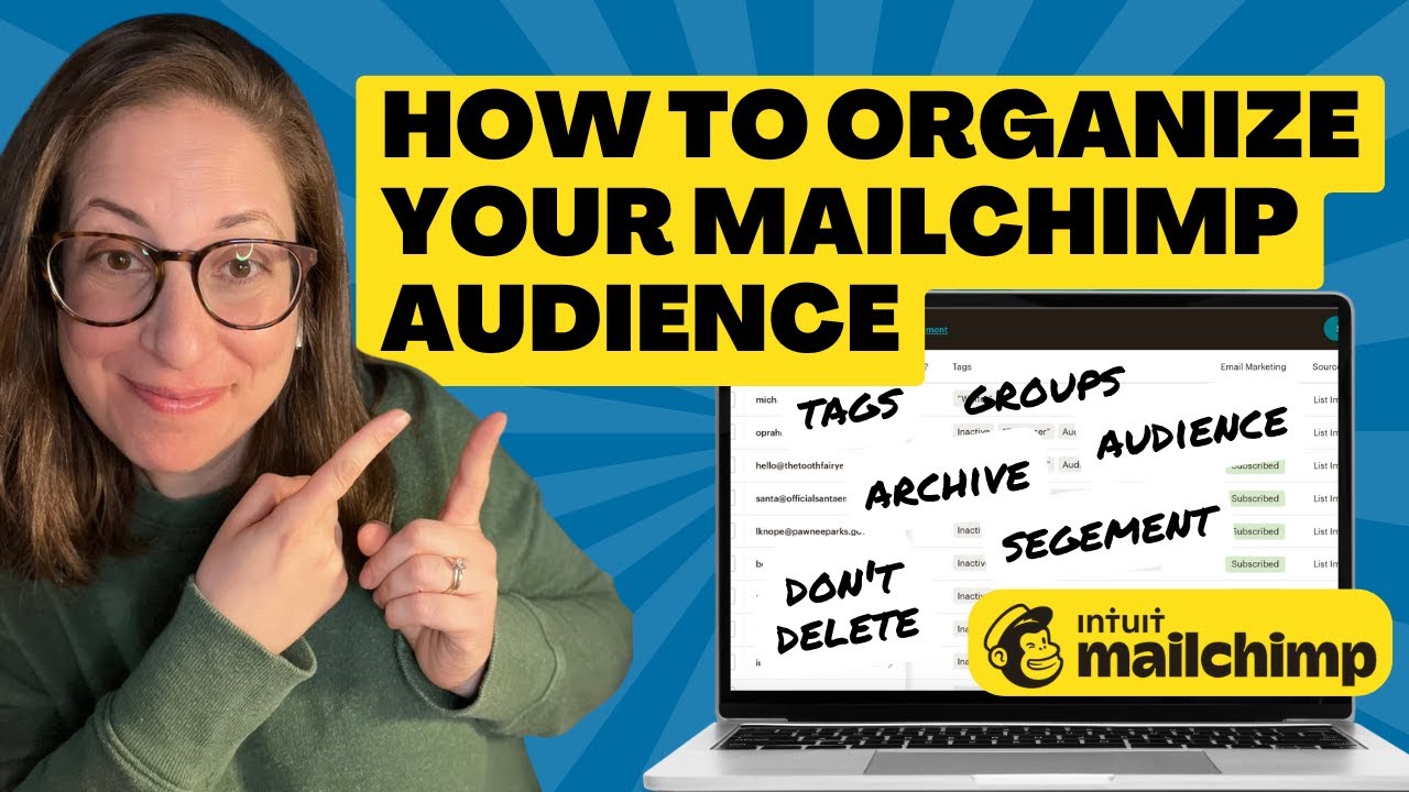 How to Organize Your Mailchimp Audience Like a Pro - YouTube