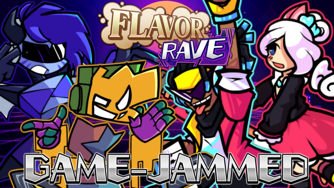 Friday Night Funkin' (FLAVOR RAVE V2) | GAME-JAMMED Gameplay Remastered ...