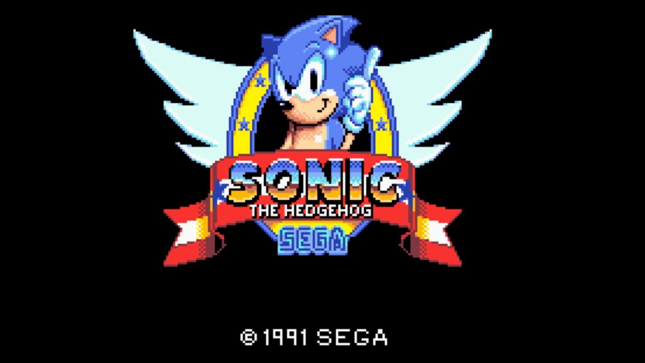 Sonic the Hedgehog Title Screen (GameGear) - YouTube