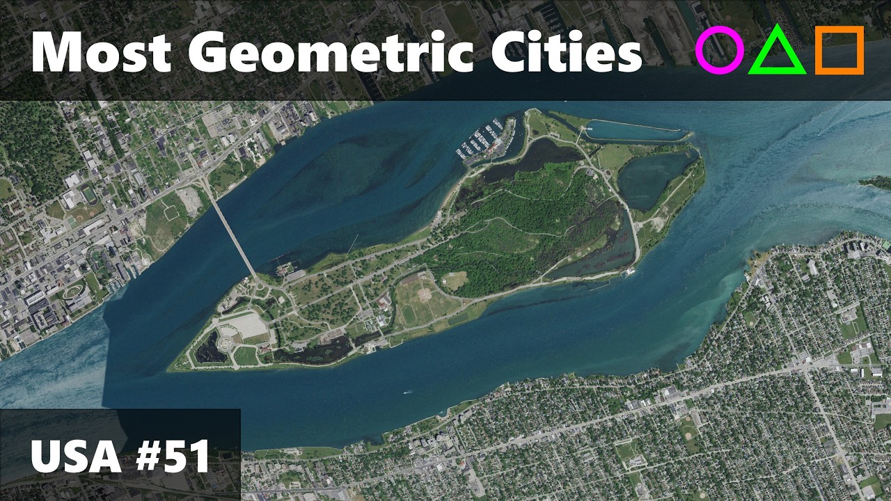 The Most Geometric Cities in the USA: No. 51 - YouTube