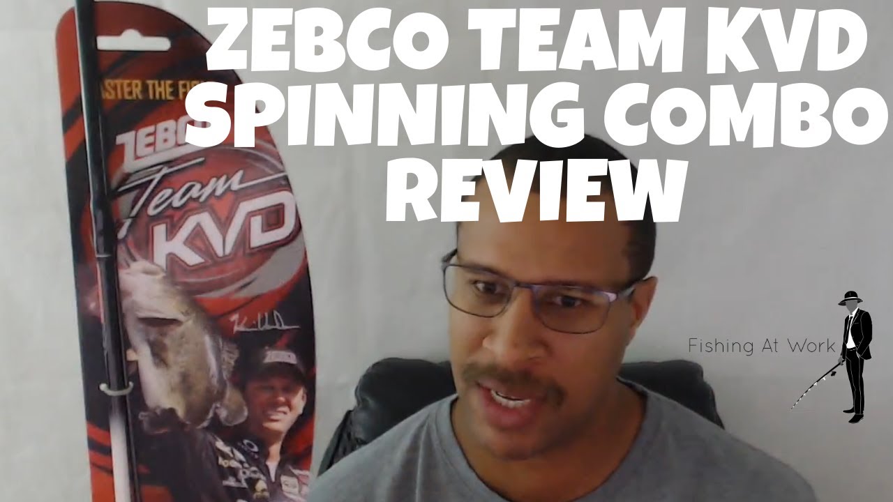 Zebco Team KVD Spinning Combo Rod & Reel Review - Quantum Fishing - YouTube