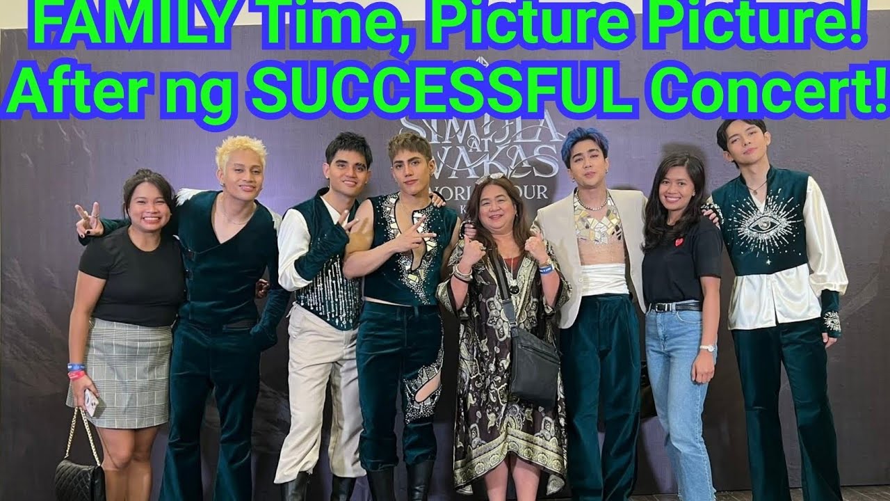 PROUD PARENTS & SIBLINGS of SB19! CONCERT was PROUD to them! - YouTube