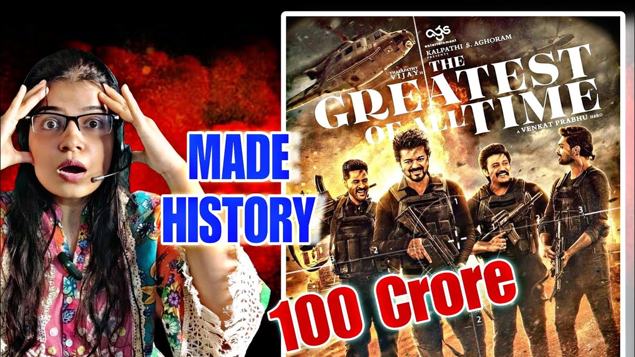 THE GOAT MOVIE DAY 1 BOX OFFICE COLLECTION HISTORY CREATED - YouTube