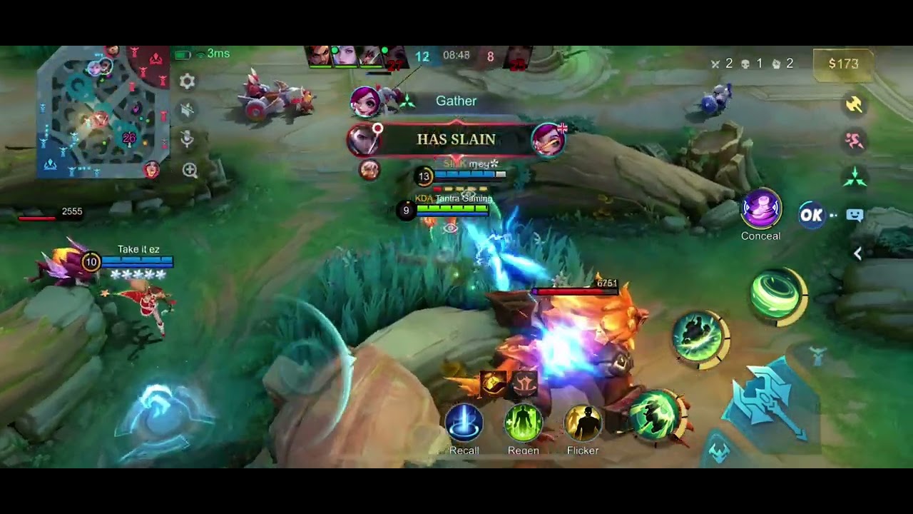 Akai mlbb mythic gameplay 29 stars - YouTube