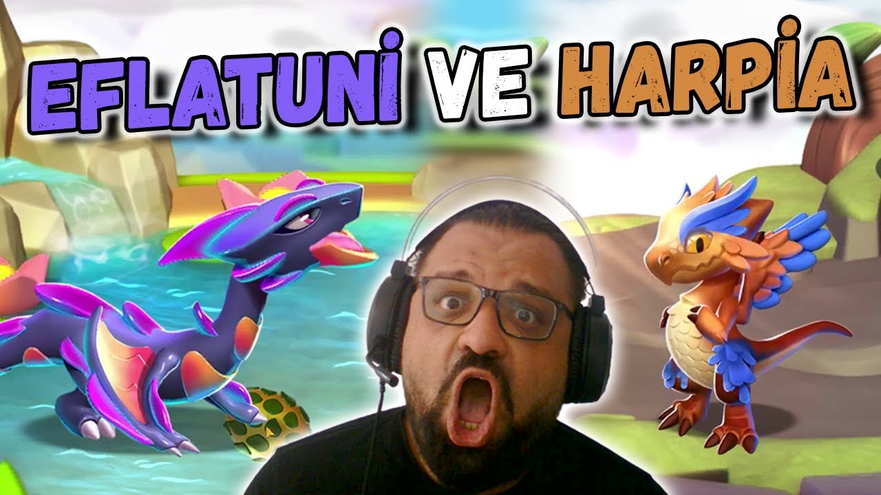 Eflatuni ve Harpia Ejder Dragon Mania Efsaneleri Legends - YouTube