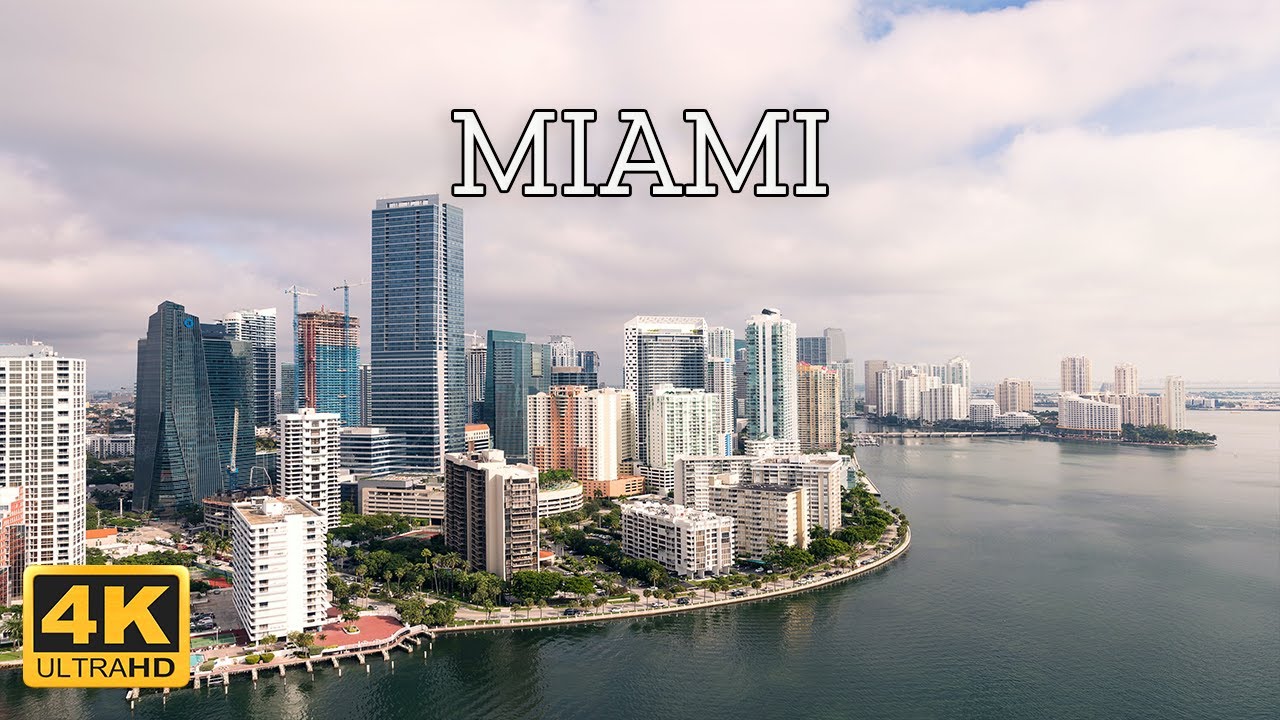Miami, USA 🇺🇸 | 4K Drone Footage - YouTube
