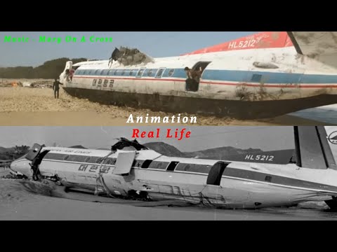 1971 Korean Air Lines Fokker F-27 Hijack Attempt Animation vs Real Life (Aftermath)