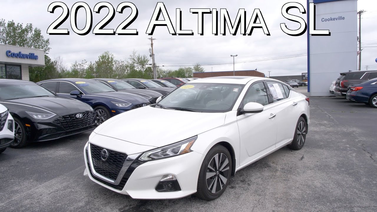 Preowned 2022 Nissan Altima SL at Hyundai of Cookeville - YouTube