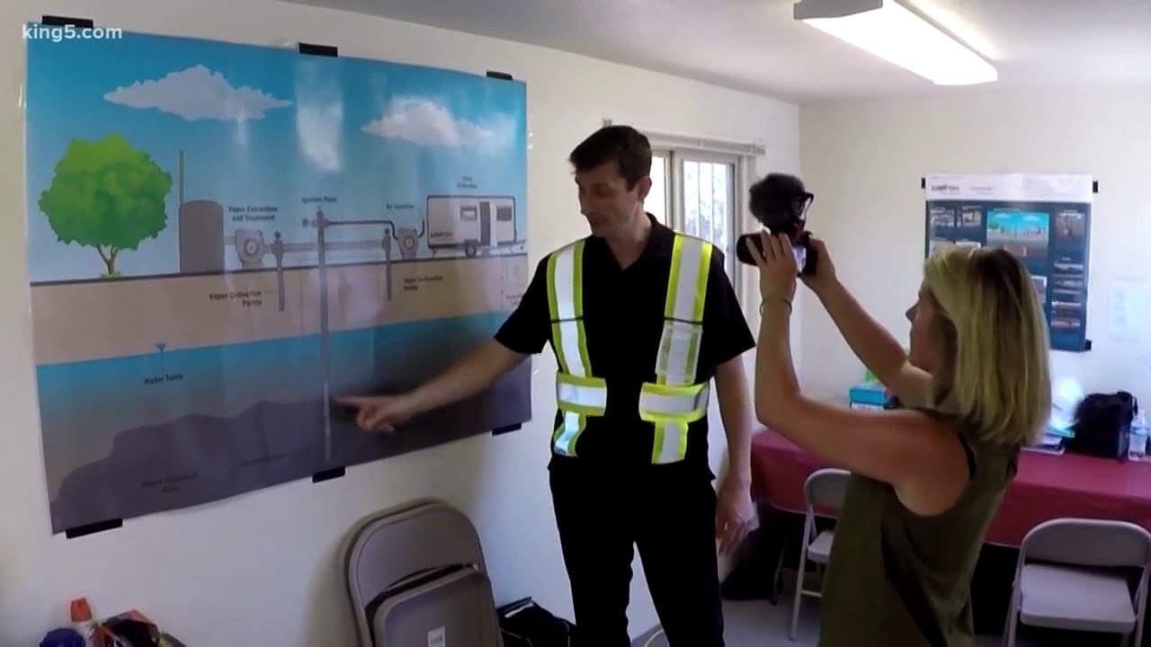 EPA tests new chemical clean-up method - YouTube