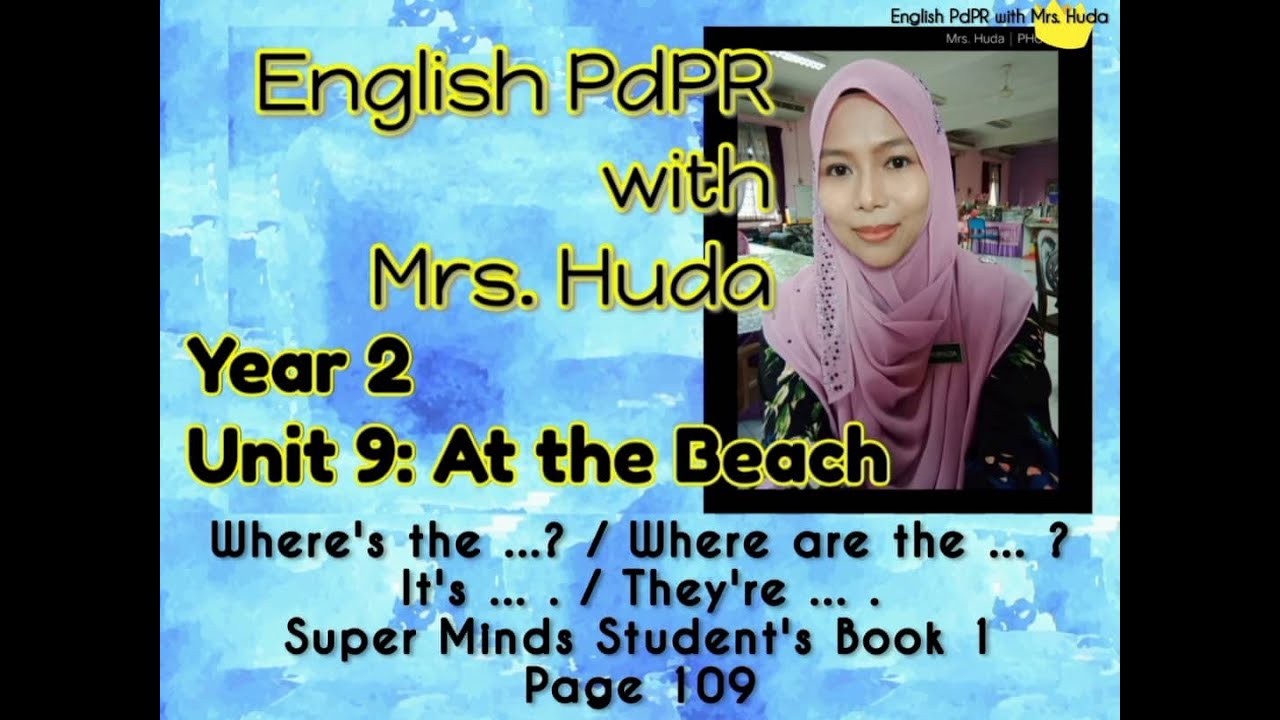 Year 2 Unit 9: At the Beach | Grammar Focus (Page 109) - YouTube