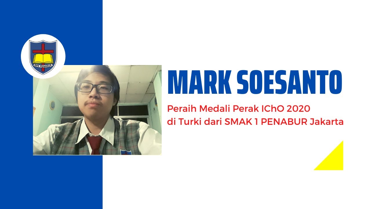 Mark Soesanto, Berhasil Meraih Silver Medal Pada Ajang International ...