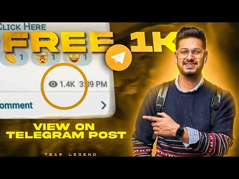 How To Get 1K free view on any Telegram Post in just 2 min II Simple ...