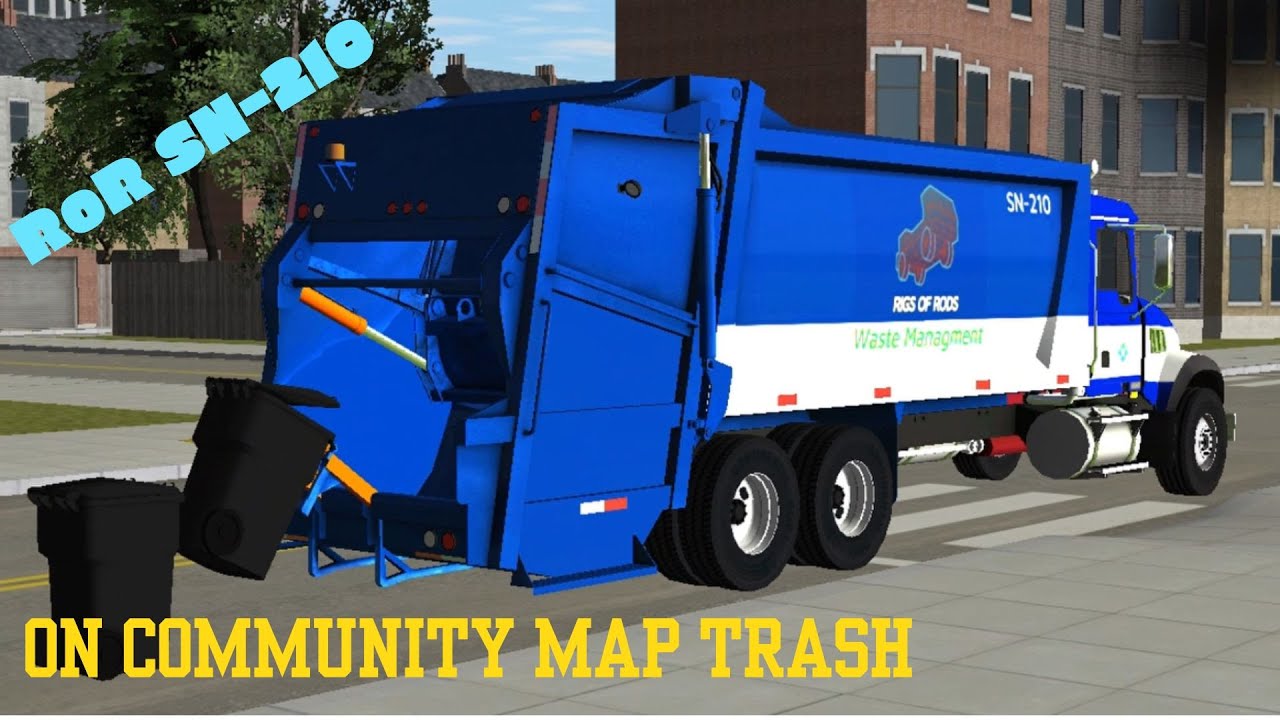 Rigs of Rods - Collecting Community Map trash - YouTube