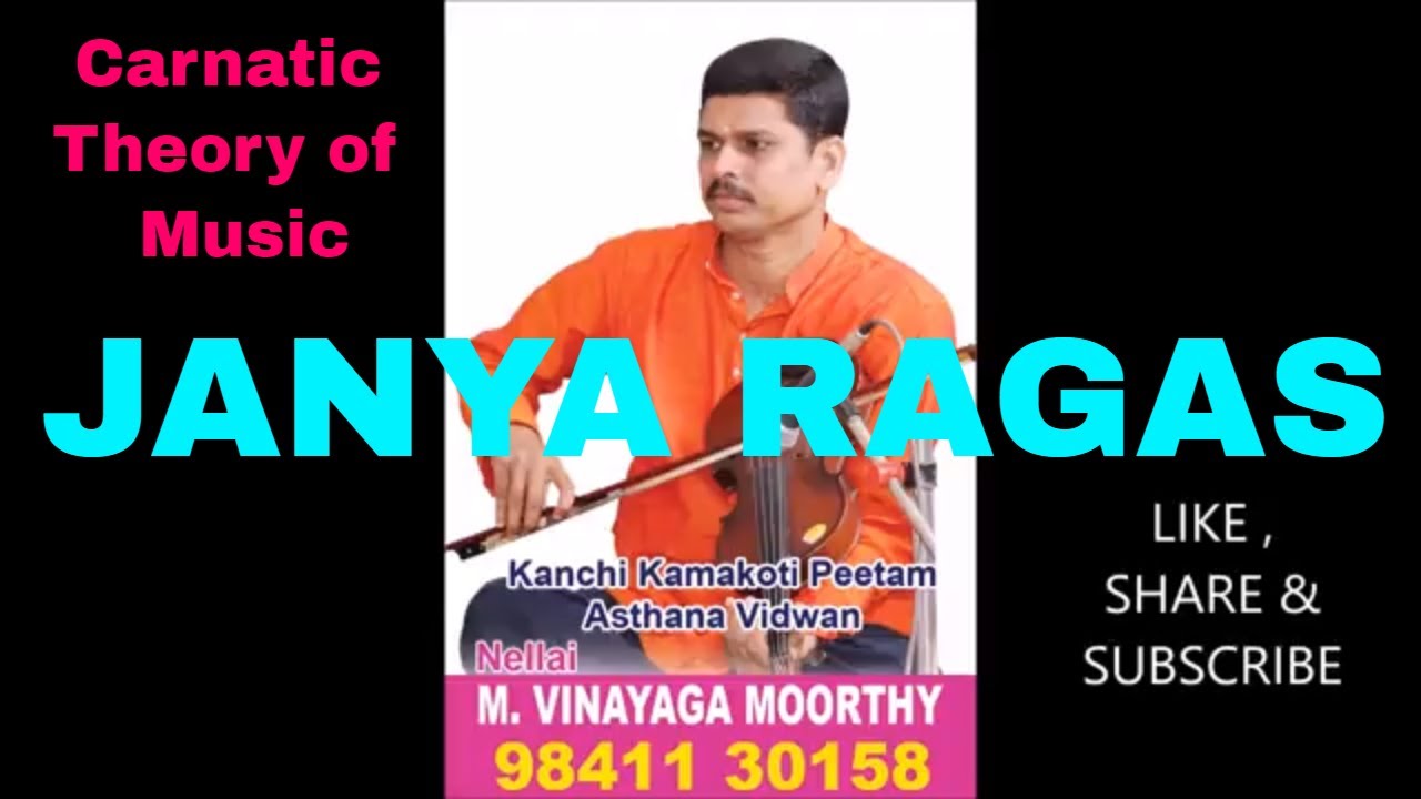 2. CARNATIC THEORY OF MUSIC | JANYA RAGAS & TYPES | SAI FINE ARTS - YouTube
