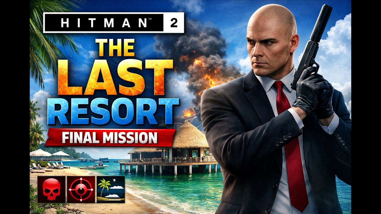 Hitman 2 Mission The Last Resort - YouTube